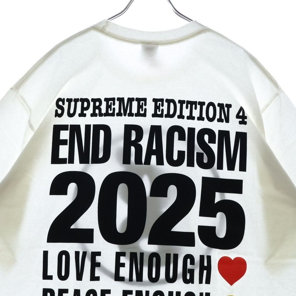 SUPREME (シュプリーム) 25SS×GOODENOUGH End Racism Tee グッドイナフ