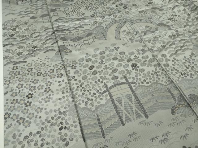 平和屋本店□極上 本場大島紬 訪問着 御所解文 逸品 DZAA5611kh5