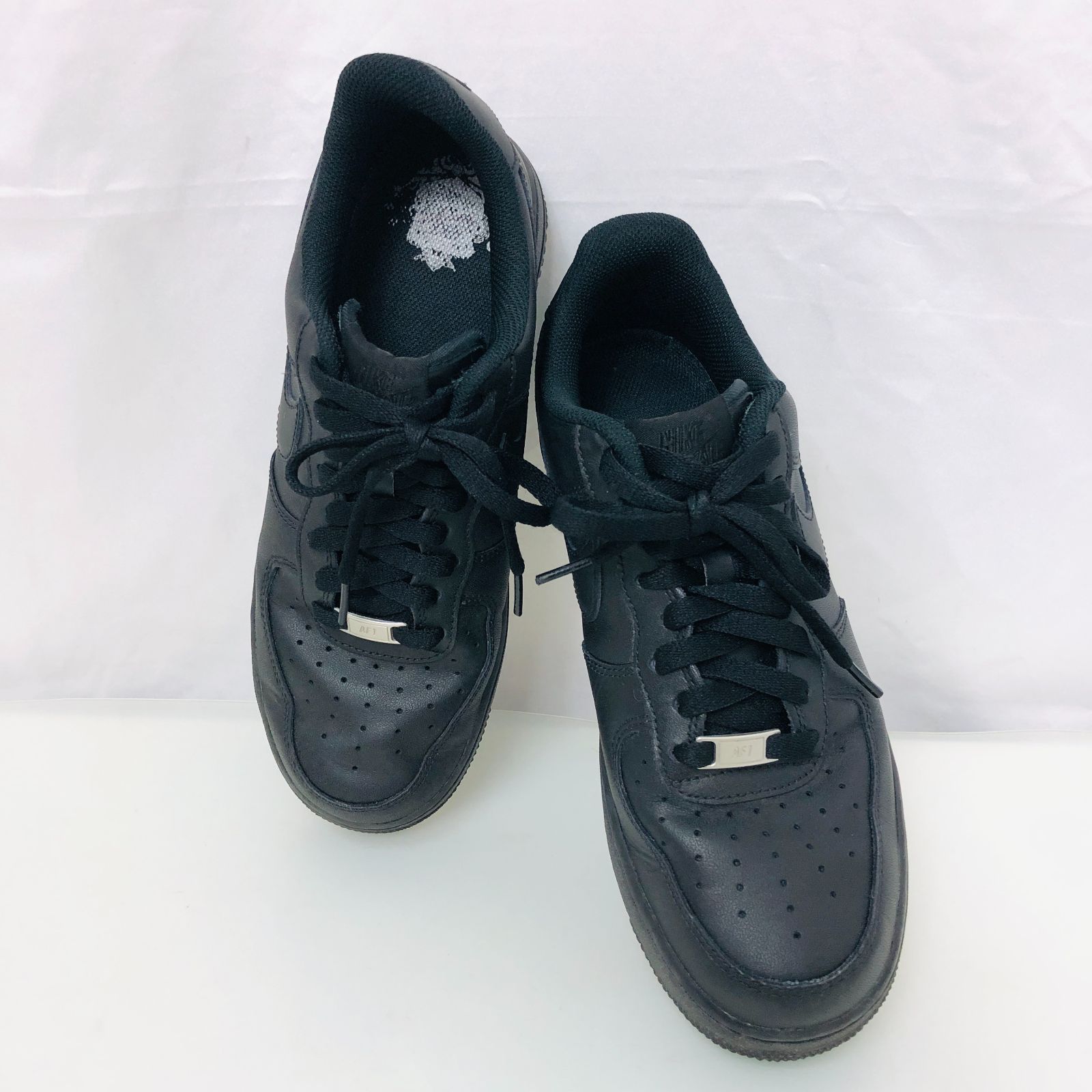 NIKE ナイキ メンズスニーカー エアフォース1 ブラック 27.0cm SGAW10-7879 - メルカリ