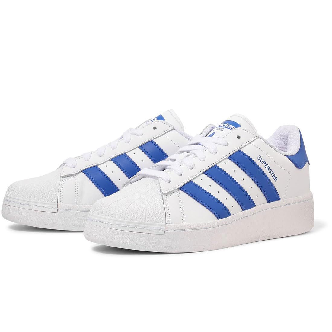 [アディダス] スーパースター XLG SUPERSTAR XLG フットウェアホワイト/ブルー/フットウェアホワイト IF8068 日本国内 ...