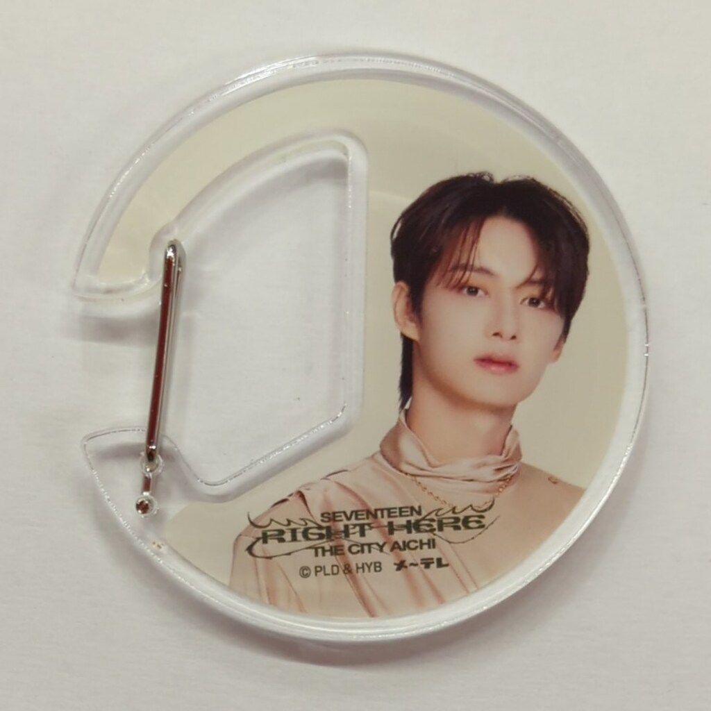 SEVENTEEN 2024 RIGHT HERE THE CITY AICHI JUN CARABINER KEYRING - メルカリ