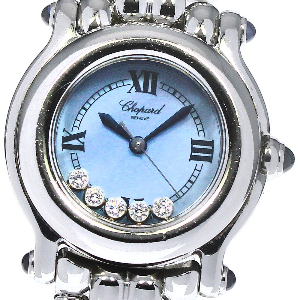 ショパール Chopard 27/8250-23 ハッピースポーツ 5Pダイヤ クォーツ レディース_795123 - メルカリ