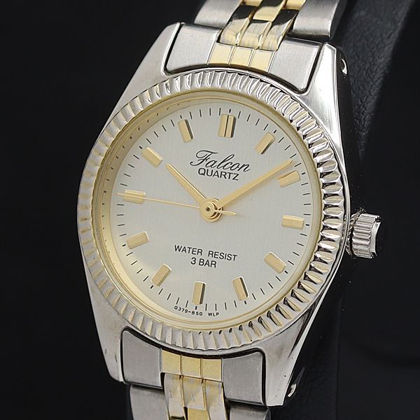稼働 良品 シチズン Q&Q ファルコン コンビカラー 銀文字盤 QZ レディース腕時計 NSY 2000000 NSK - メルカリ