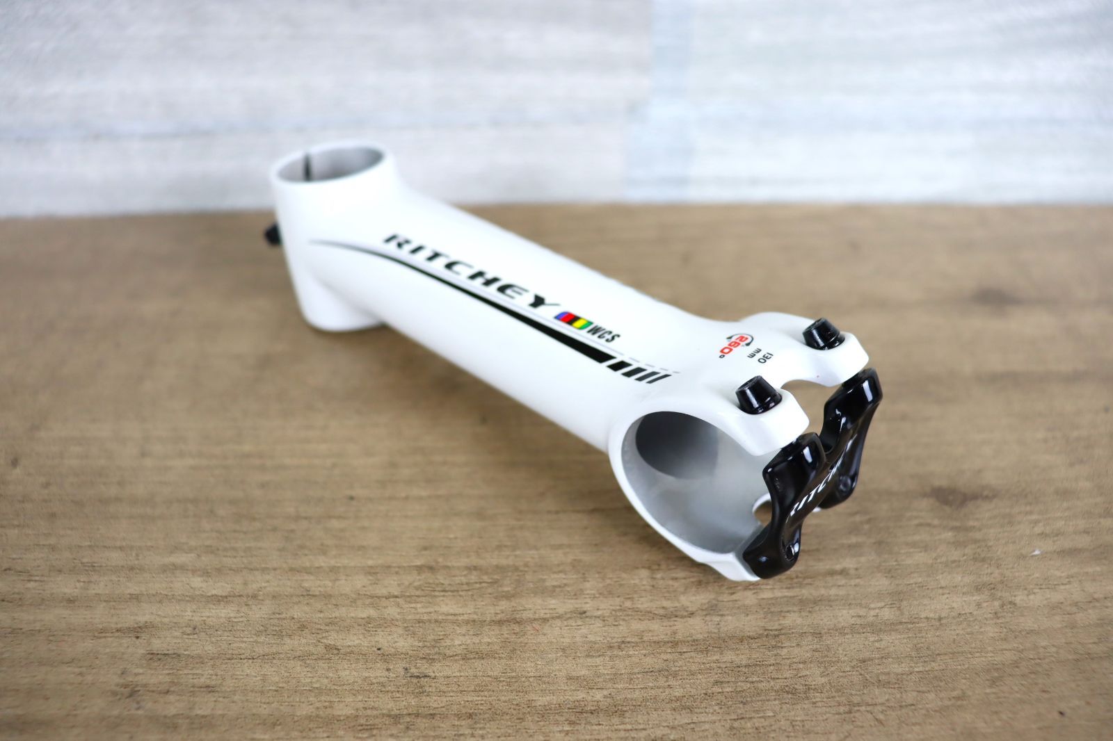 60 美品 軽量 RITCHEY WCS C260 リッチー 130mm Φ31.8 84°（6°） 白 ホワイト アルミステム OS ...