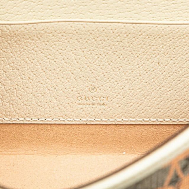 中古 グッチ GGスプリーム パドロック ベリー プリント ミニ