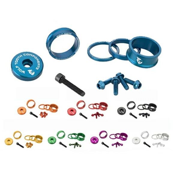Wolf Tooth ウルフトゥース Anodized Bling Kit ブリンキット ヘッド 小物 自転車 ゆうパケット/ネコポス送料無料 ...