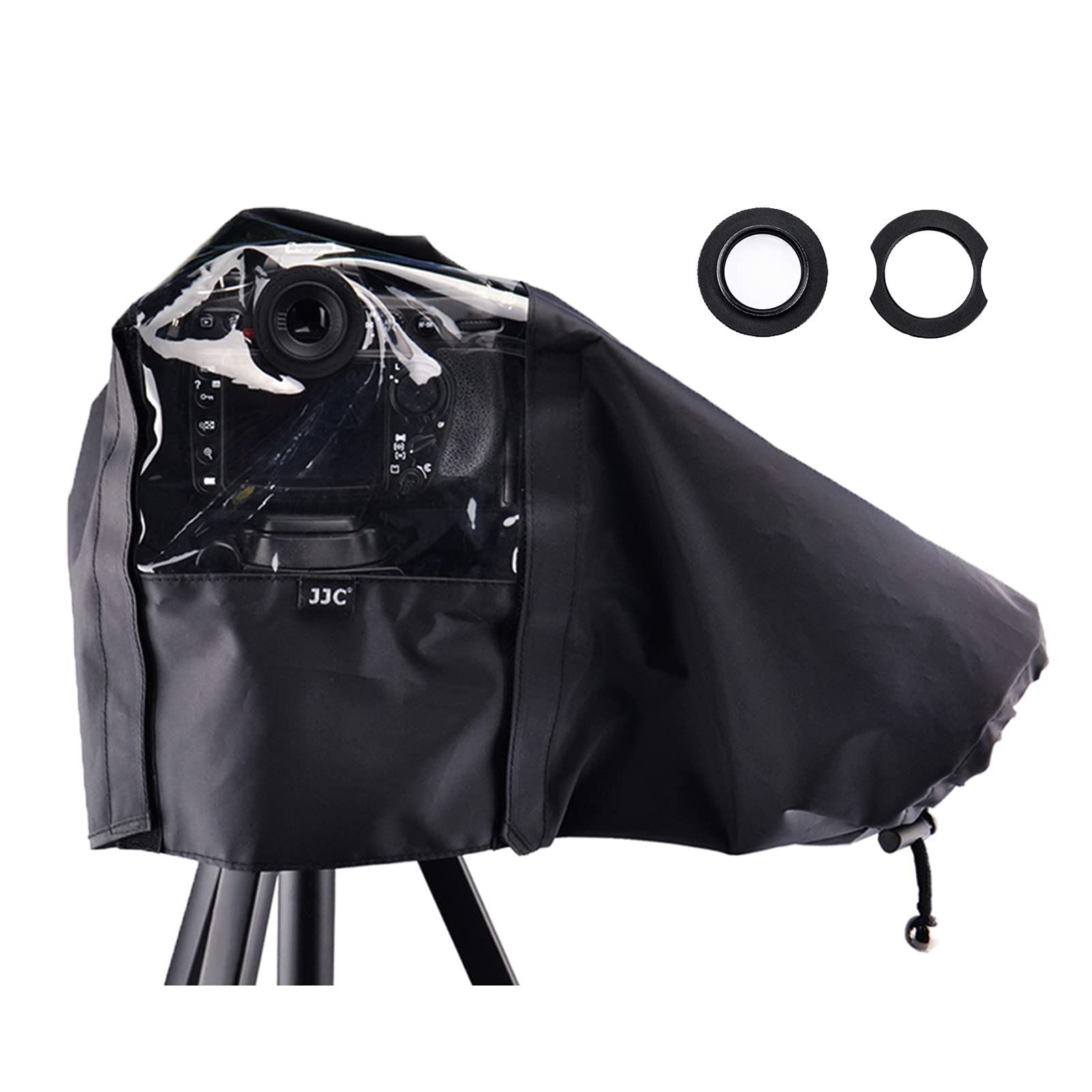 カメラレインコート JJC カメラレインジャケット Nikon DK-17 DK-19 互換 アイピース 付き Nikon D850 D810 D810A D800 D800E D700 ...