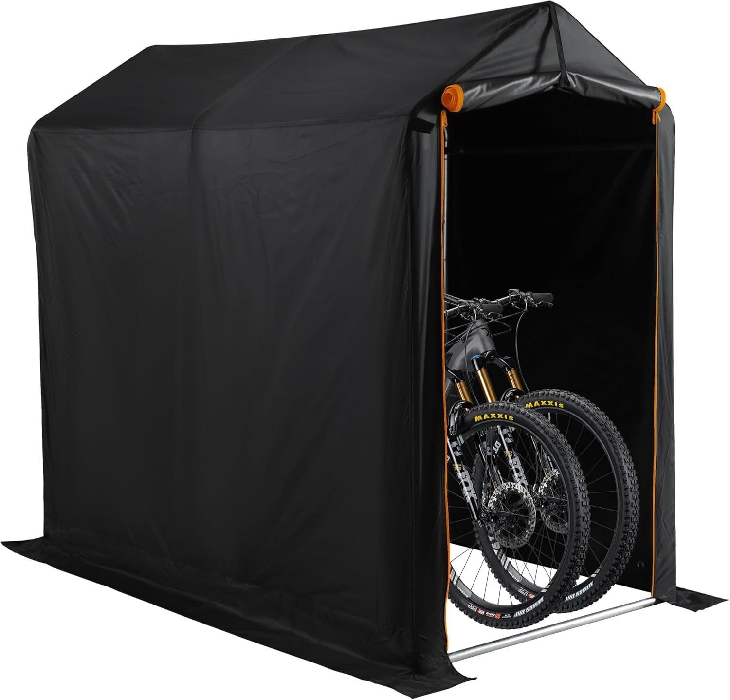 Alebert サイクルハウス 自転車テント 幅95㎝ 最大3台収納 バイクガレージ サイクルガレージ サイクルポート 自転車置き場 屋外 自転車収納 ガレージテント バイクシェルター 自転車 ...