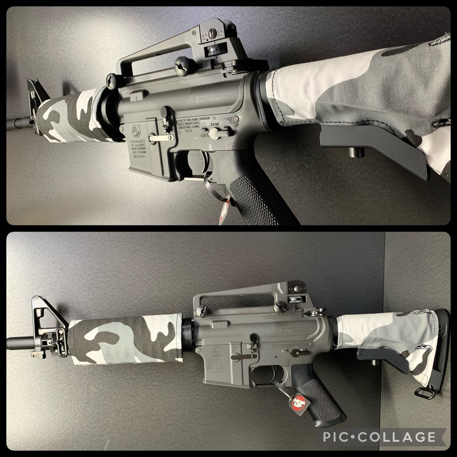 Milspex M4 Camoカバー 都市迷彩(グレー) - メルカリ