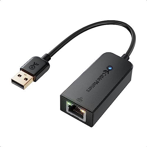 【特価】 Cable Matters USB LAN 有線LANアダプター USB イーサネットアダプタ USB2.0 to RJ45 100Mbps MacbookとWindowsと ...