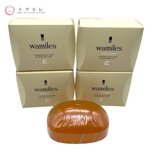【トクキレ】wamiles ワミレスコスメティックス イオーヌソープ ε (石けん) 100g 4点セット (ディッシュなし) 未開封 - メルカリ