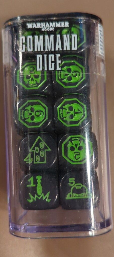 GAMES WORKSHOP WARHAMMER40,000 COMMAND DICE - メルカリ