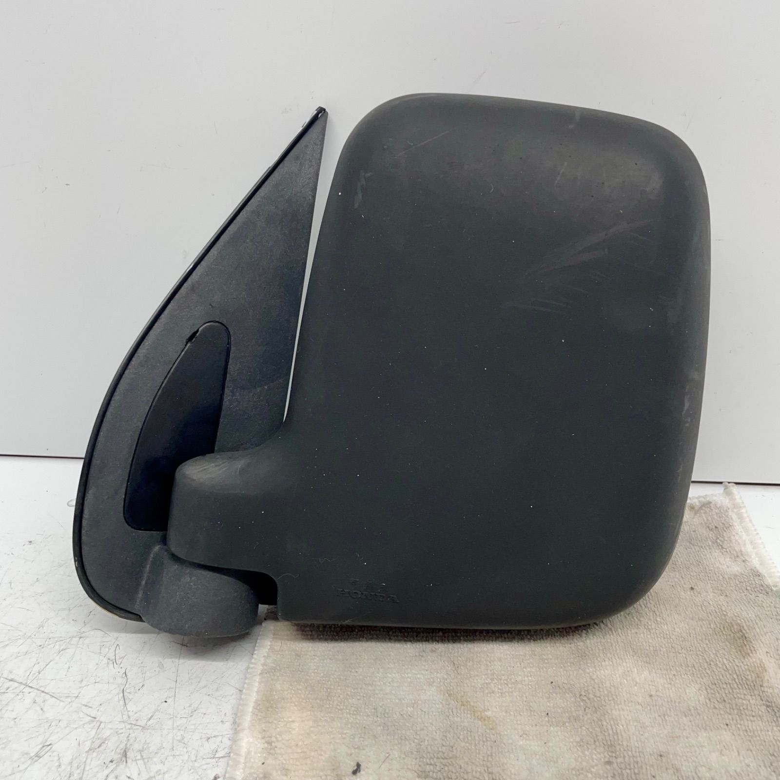 ホンダ HH5 HH6 HA6 HA7 HM1 HM2 HM3 アクティ バモス ドアミラー サイドミラー 左側 助手席側 L 可倒式 素地 黒 ブラック 艶消し P70097 - メルカリ