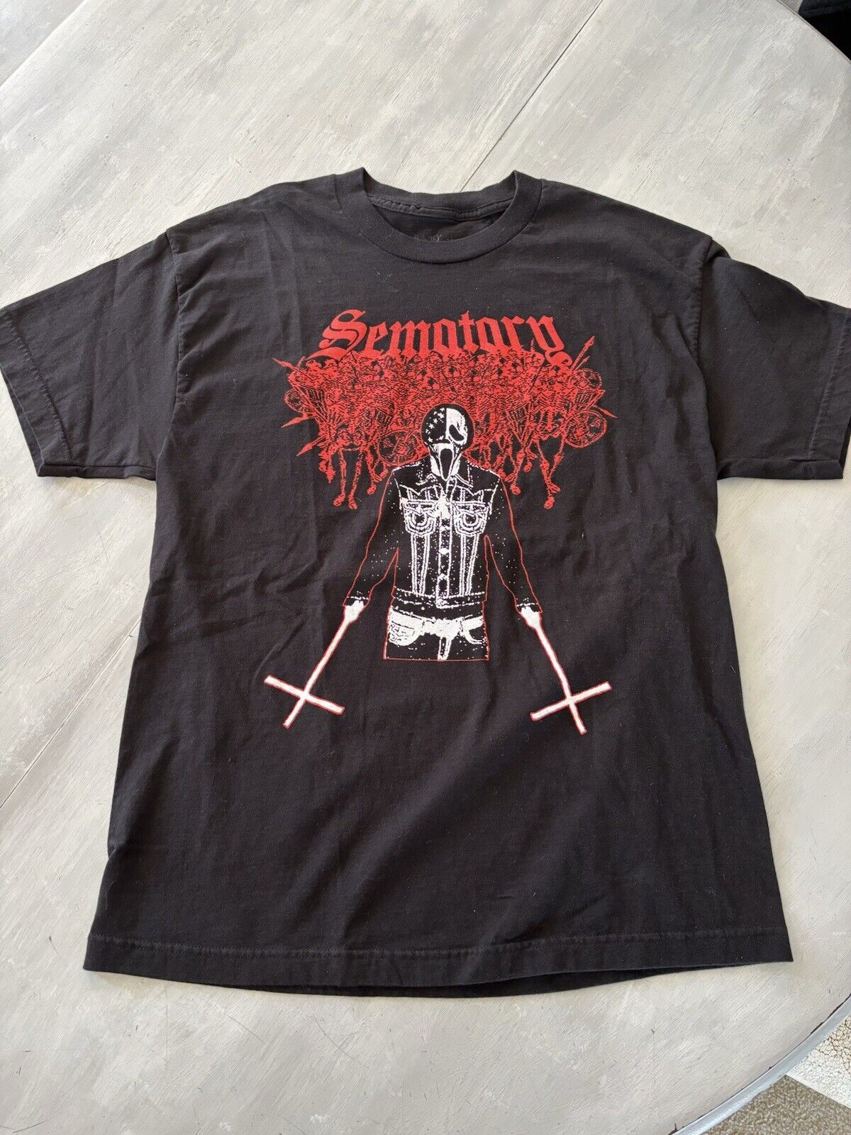 Sematary Cross Large Butcher House Tour Tシャツ - メルカリ