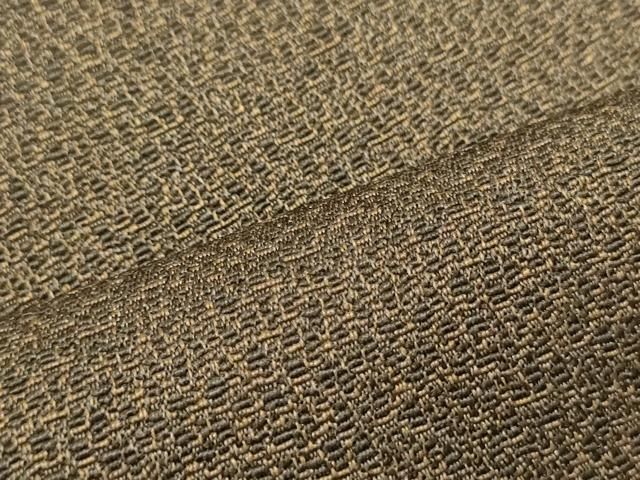 平和屋着物○男性 角帯 霞文 赤墨色 正絹 逸品 DAAU6802ob