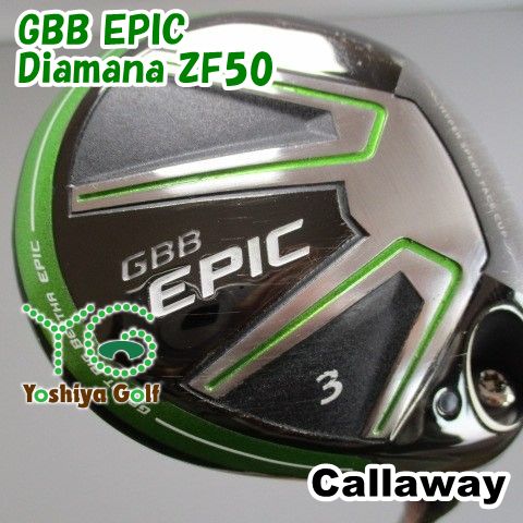 通販限定 フェアウェイウッド キャロウェイ GBB EPIC/Diamana ZF50/S/15[120095] - メルカリ