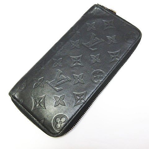 LOUIS VUITTON ルイ・ヴィトン LV ビトン モノグラムシャドウ ジッピーウォレット・ヴェルティカル M62902 ラウンド ...