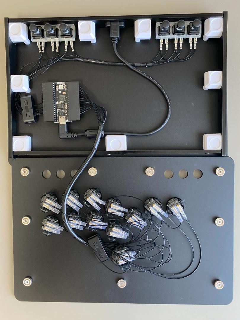 日本語説明書付 PUNK WORKSHOP MINI BOX HitBox RP2040 アケコン レバーレスコントローラー - ET - メルカリ