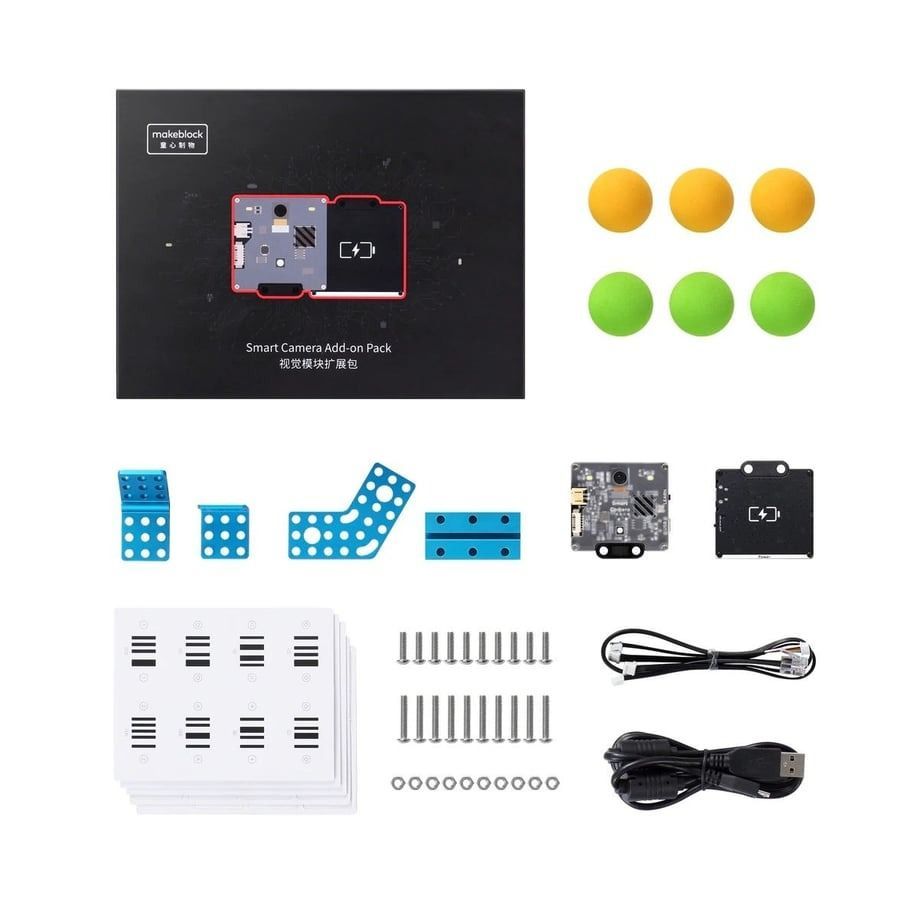 スマートカメラ機能拡張パック 【Makeblock P1100022】MakeXメイクエックス大会で使用する公式カメラ mBot2用 mBuildアクセサリー プログラミング学ぶ 機械学習 ...