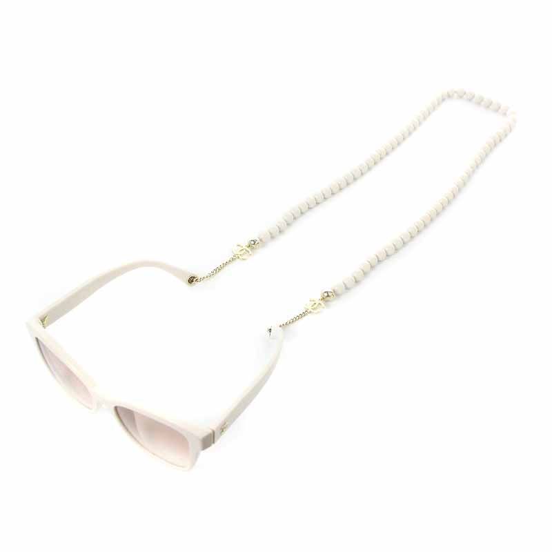 シャネル CHANEL サングラス 眼鏡 グラデーション チェーン付き ココマーク 55 18 140 ピンク 5487-A /YI4 OH ...