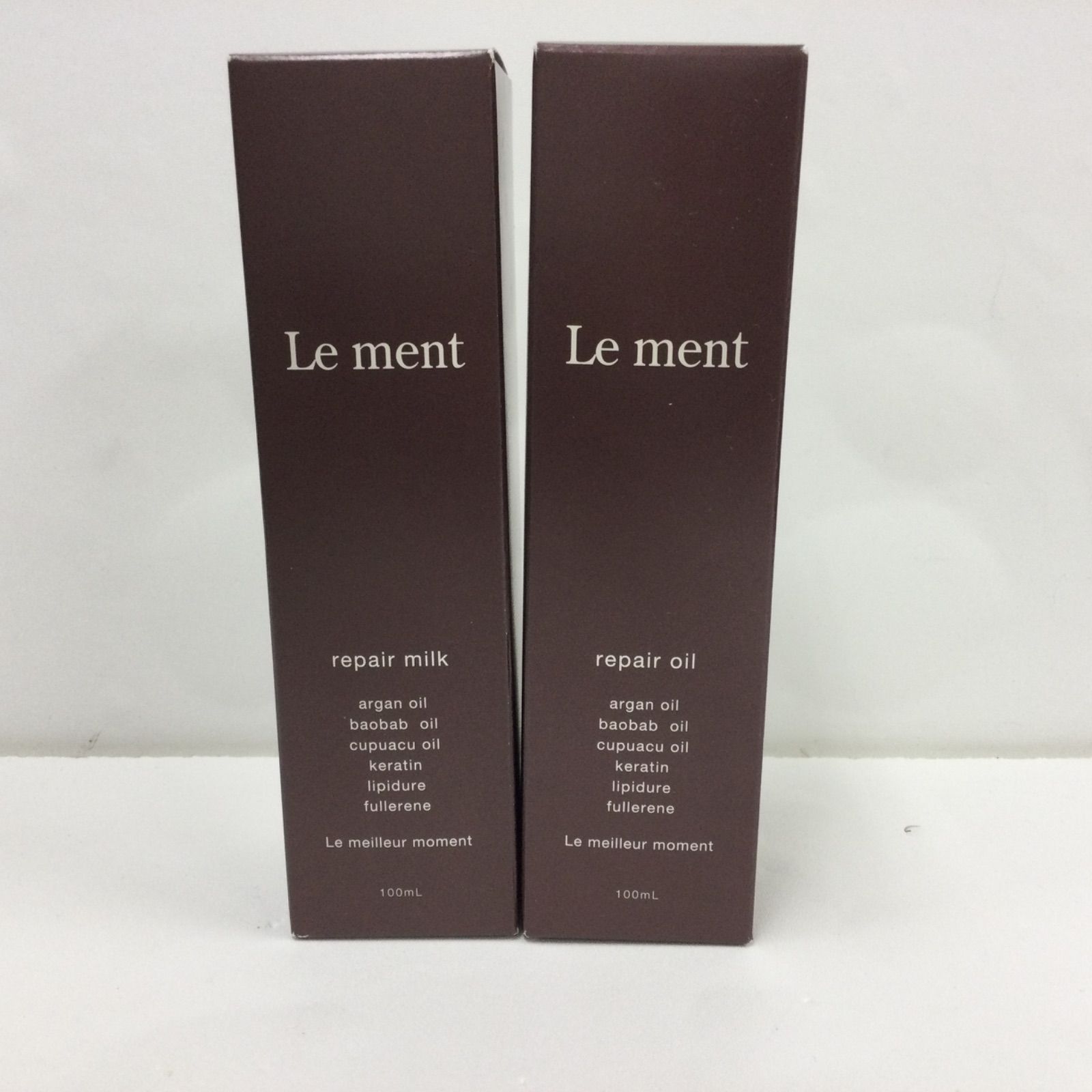 G321 Lement ルメント リペア オイルN 100ml ＋ ルメント リペア ミルクN 100ml 計2点セット - メルカリ