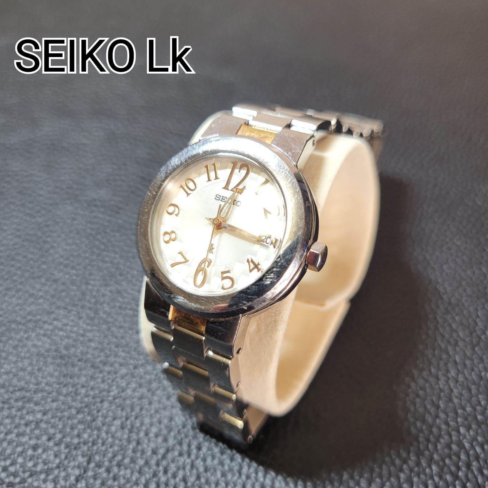 SEIKO セイコー ルキア LK 腕時計 レディース ホワイト ゴールド シルバー - Shop一期一会 - メルカリ