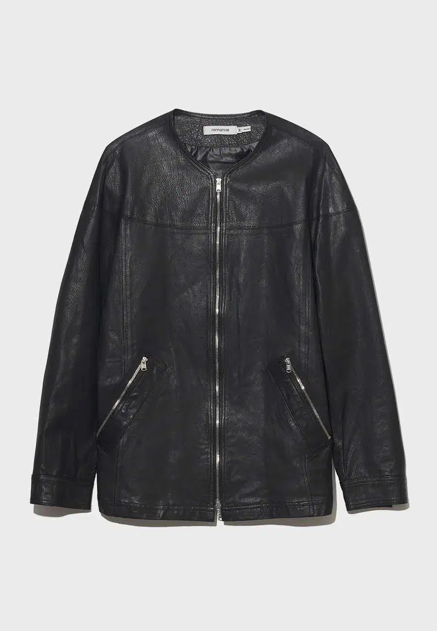 NONNATIVE leather jacket - メルカリ
