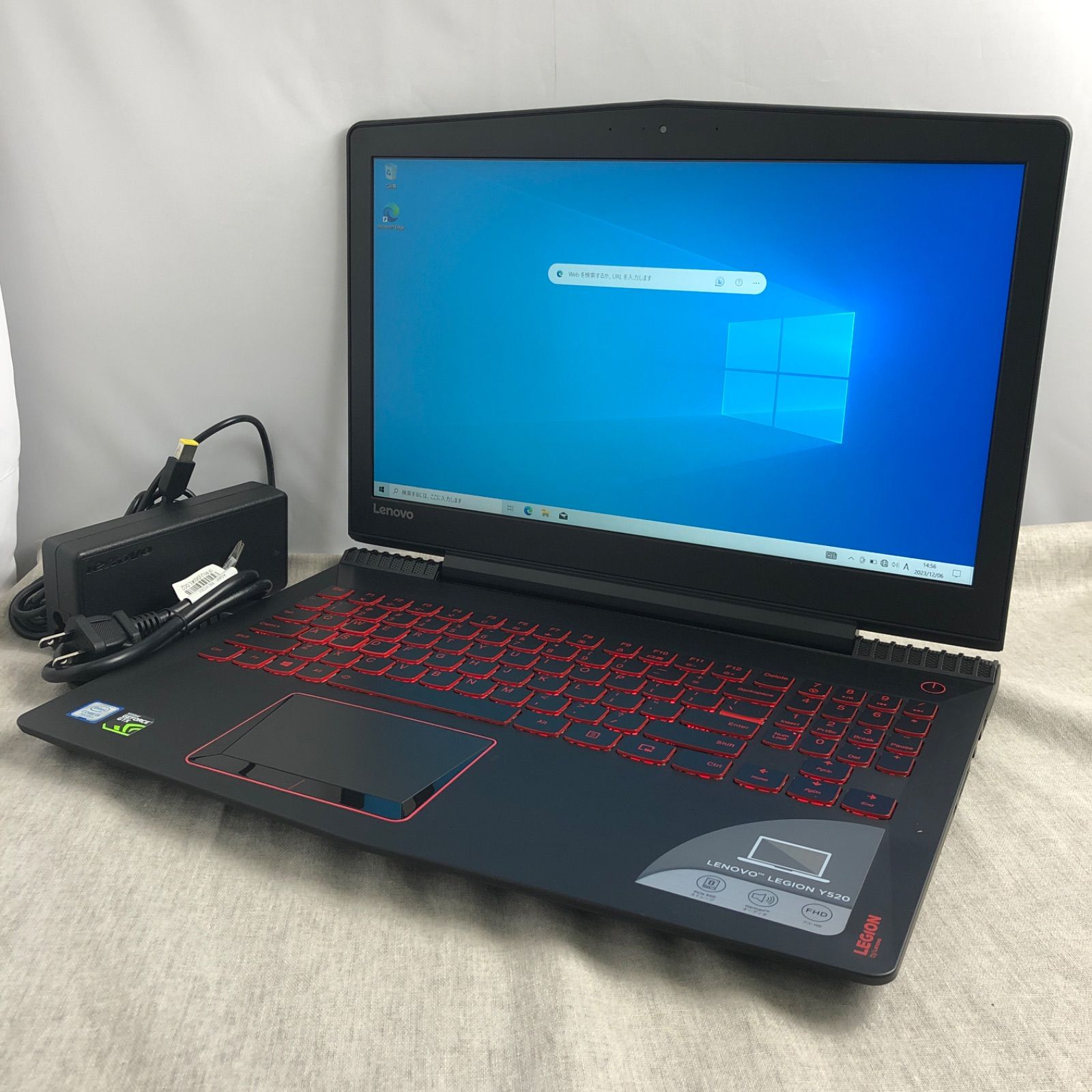 ゲーミングPC ノートPC Lenovo Legion レノボ レギオン Y520-15IKBN【GTX 1050・i5-7300HQ ...