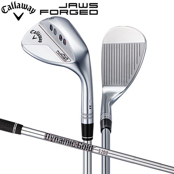 キャロウェイ ジョーズ フォージド クロム ウェッジ Dynamic Gold バーガンディ S200 スチールシャフト Callaway JAWS FORGED ダイナミックゴールド - メルカリ