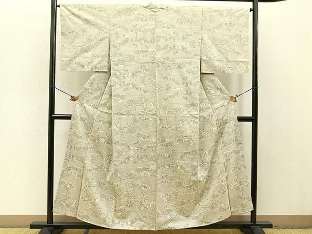 平和屋着物○本場大島紬 9マルキ 箔散らし 正絹 逸品 CAAX5698gh