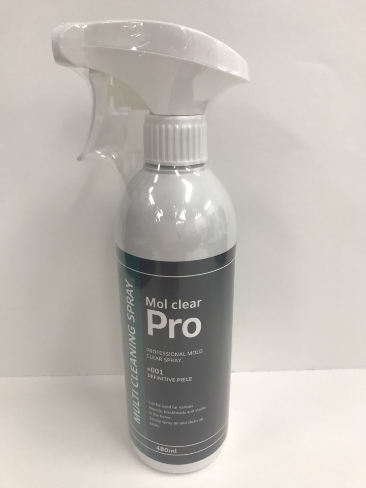 W676 Mol clear Pro モルクリアプロ カビ取り用 洗浄剤 480mL - メルカリ