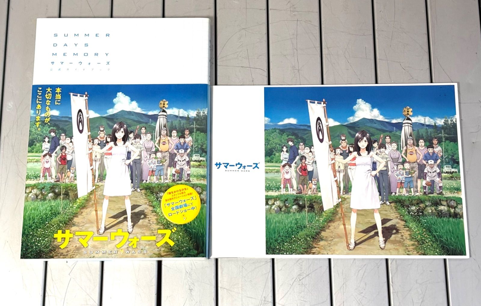 SUMMER DAYS MEMORY サマーウォーズ公式ガイドブック ニュータイプ/映画パンフレット - メルカリ