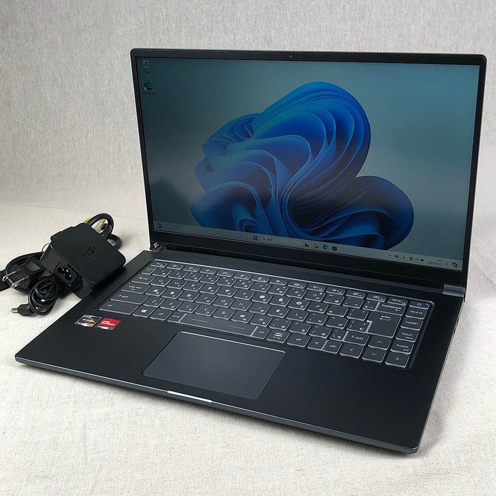 ジャンク品 ノートPC MSI Modern-15-A5M-579JP【Ryzen 7 5700U・メモリ16GB・SSD512GB ...