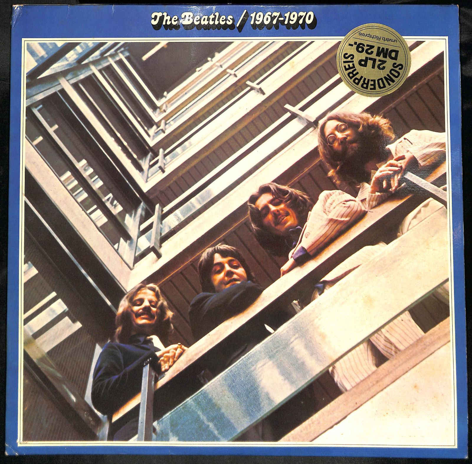 K154【独盤2LP】The Beatles 1967-1970 ビートルズ - メルカリ