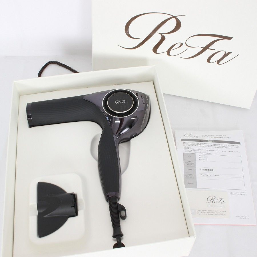 【美品】MTG ReFa BEAUTECH DRYER PRO RE-AJ03A ブラック リファ ビューテック ドライヤー プロ ビューティック 本体 - メルカリ