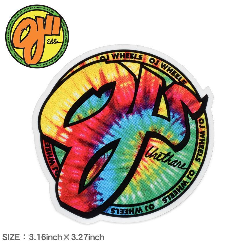 OJ ステッカー TRIPPY JUICE MYLAR STICKER 3.16IN×3.27IN 88281763 カラー:マルチ 品番 ...