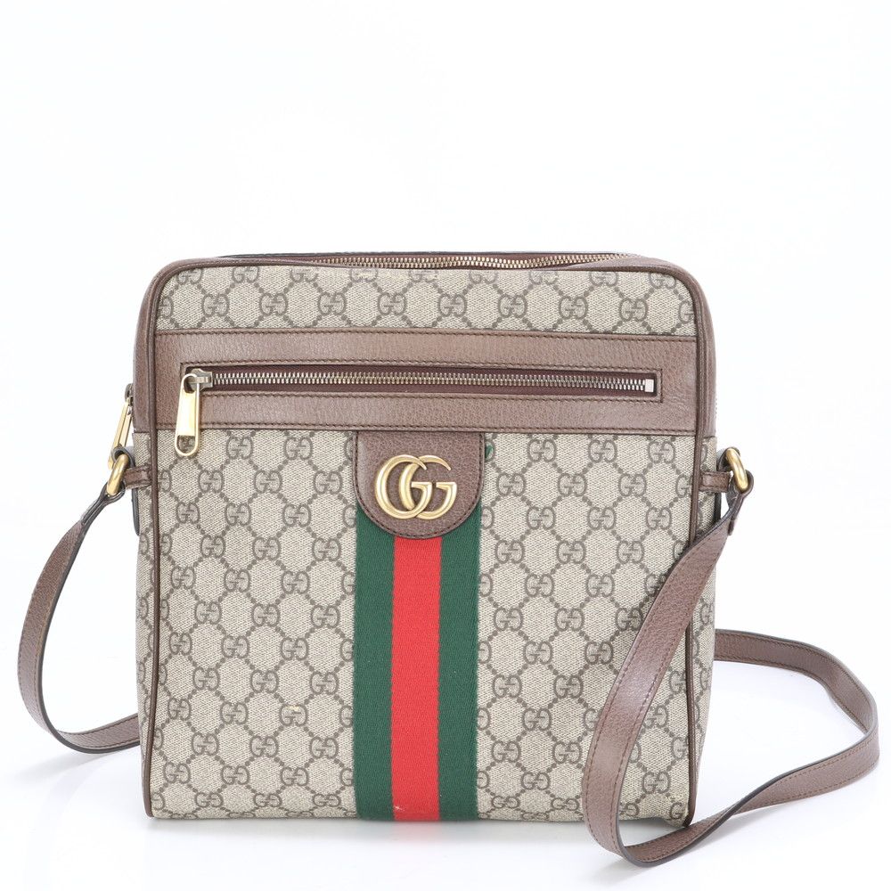 極美品 グッチ GGスプリーム オフィディア 547934 レザー 極美品 グッチ GGスプリーム オフィディア 547934 レザー