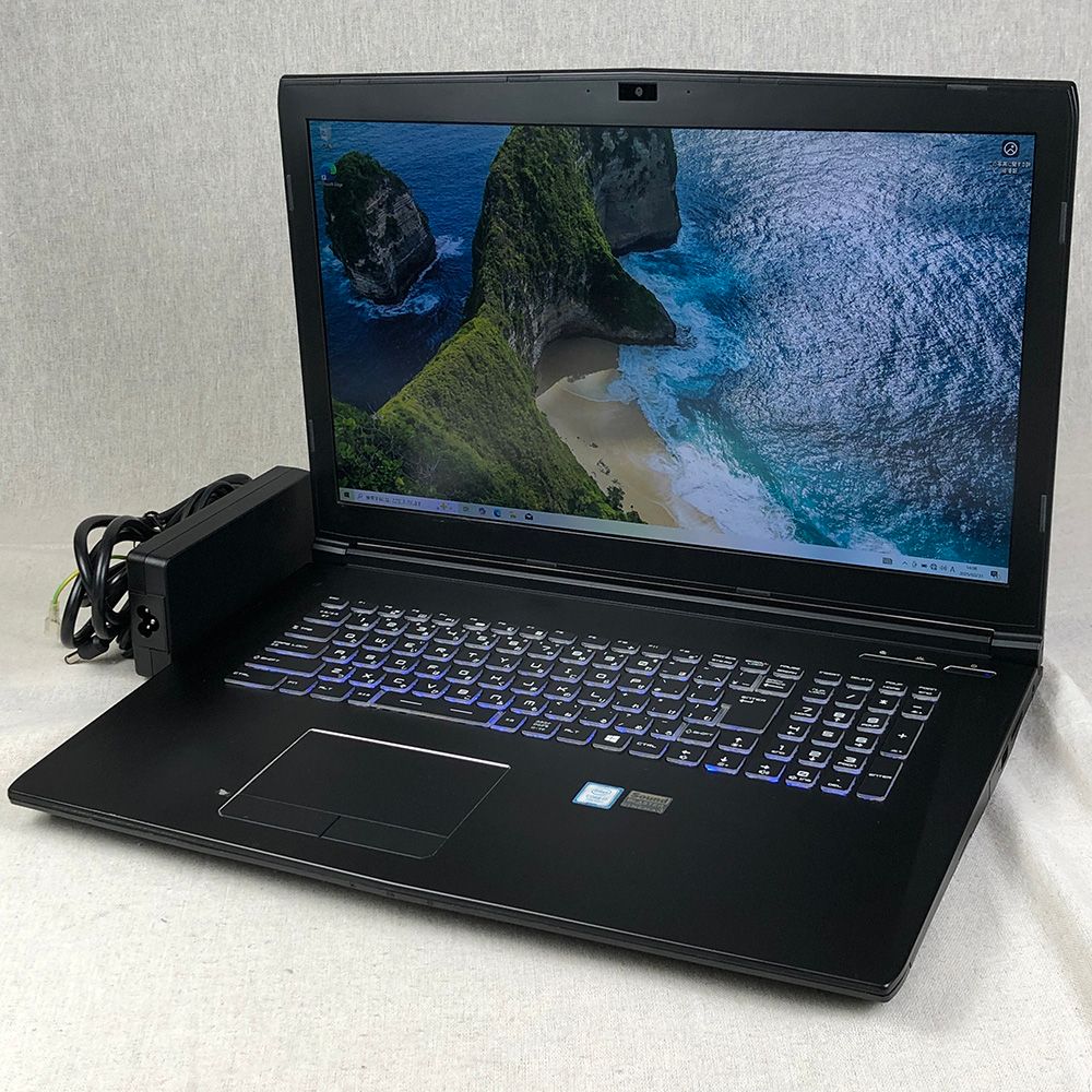 ジャンク品 ゲーミングノートPC パソコン GALLERIA ガレリア GKF1060NF【i7-7700HQ・GTX1060・8GB ...