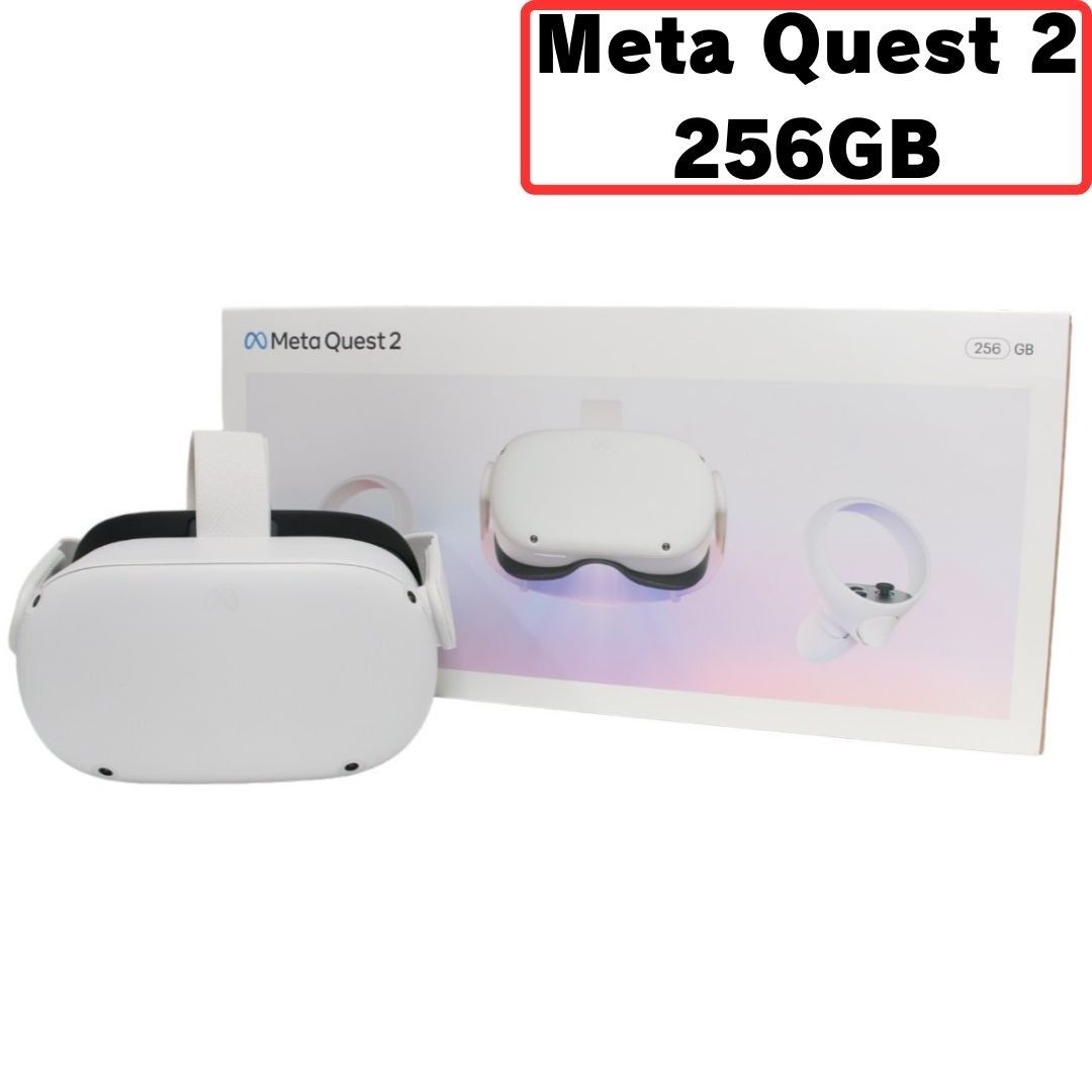 Meta Quest 2 (メタクエスト) 256GB 完全ワイヤレスオールインワンVRヘッドセット oculusquest2-256-24 ...
