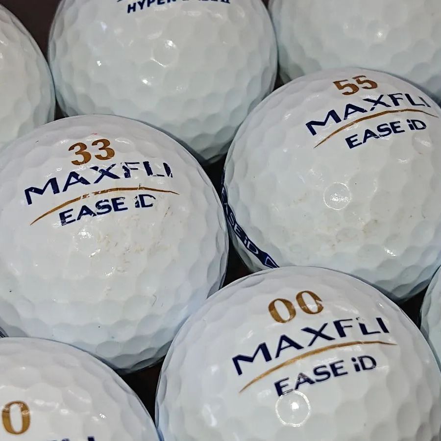 AB級ロストボール MAXFLI EASE iD/HYPER EASEⅡ/ Ⅲ ホワイト 30個 - ゴルフハウスはかた家 - メルカリ