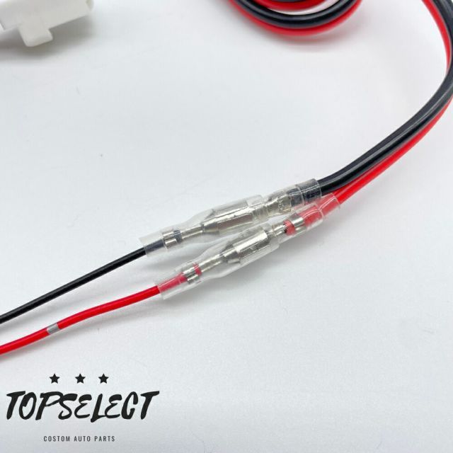 【シガーソケット変換アダプター付き】 タント / タントカスタム LA600S/LA610S H27/5〜R1/7 シガーソケット ACC/アース 電源取り出し ハーネス 配線 2極 2P 2 ...