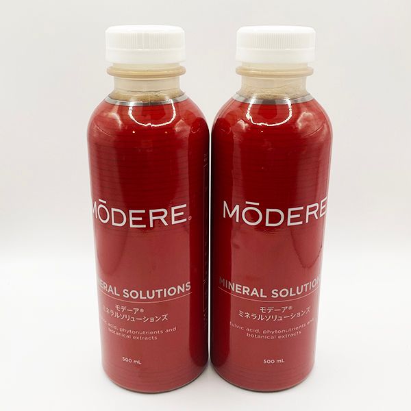 2本セット(計1000ml) モデーア ミネラルソリューションズ 500ml 期限2026年5月以降 MODERE - メルカリ