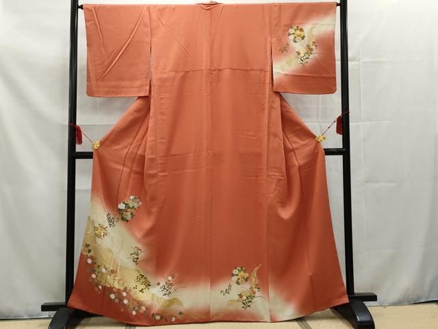 平和屋着物□訪問着 花籬文 正絹 逸品 AAAW3821ma