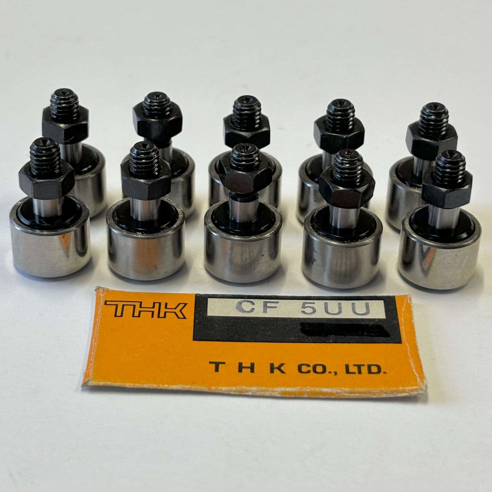 【在庫処分】THK 普及形カムフォロア CF形シール付き CF5UU 10個セット カムフロアー/シャフト付ベアリング/CF-5 - メルカリ
