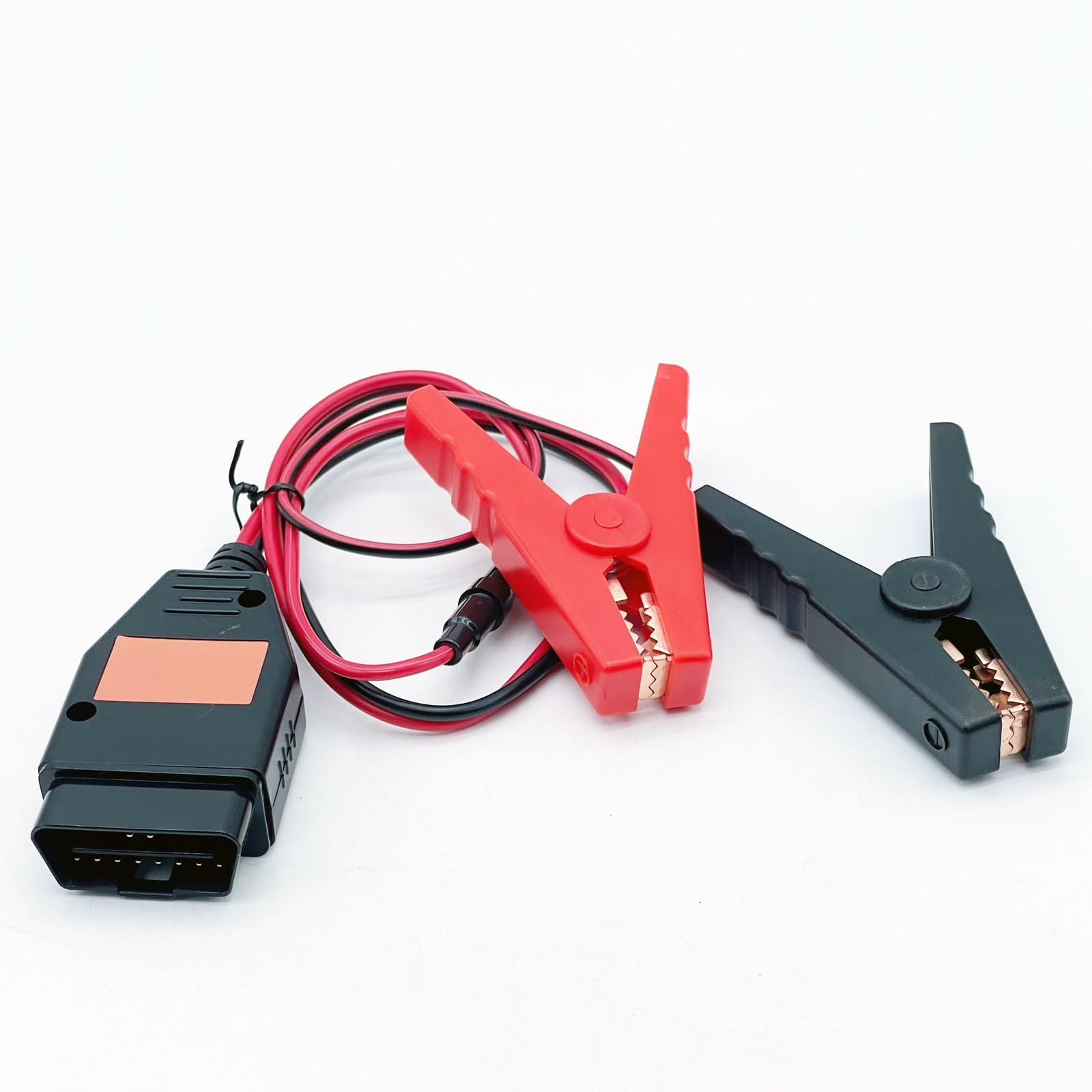 LEXOR 車 バッテリー 交換 OBD2 メモリー バックアップ アダプター OBD メモリ セーバー コネクタ 接続 クランプ ECU緊急電源 12Vバッテリー キーパー 用 [Type1 ...