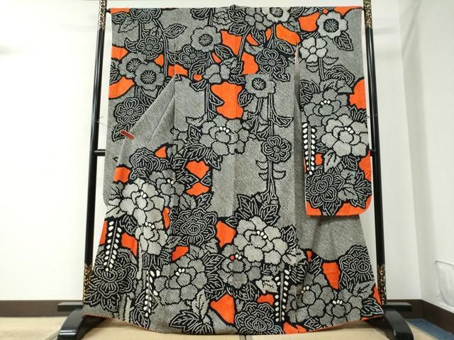 平和屋着物○豪華振袖 総絞り 牡丹花文 正絹 逸品 CAAU2252yc - メルカリ