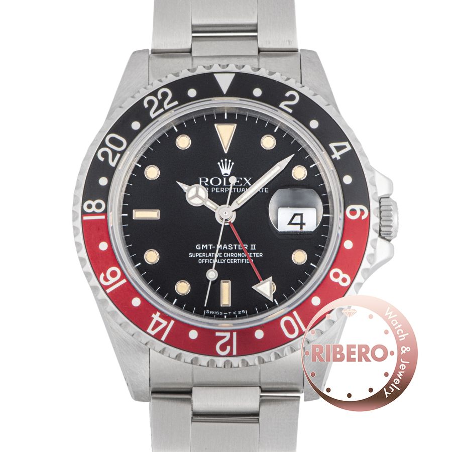 ROLEX ロレックス GMTマスター2 16710 N番 Tritium【中古】 - RIBROメルカリショップ - メルカリ
