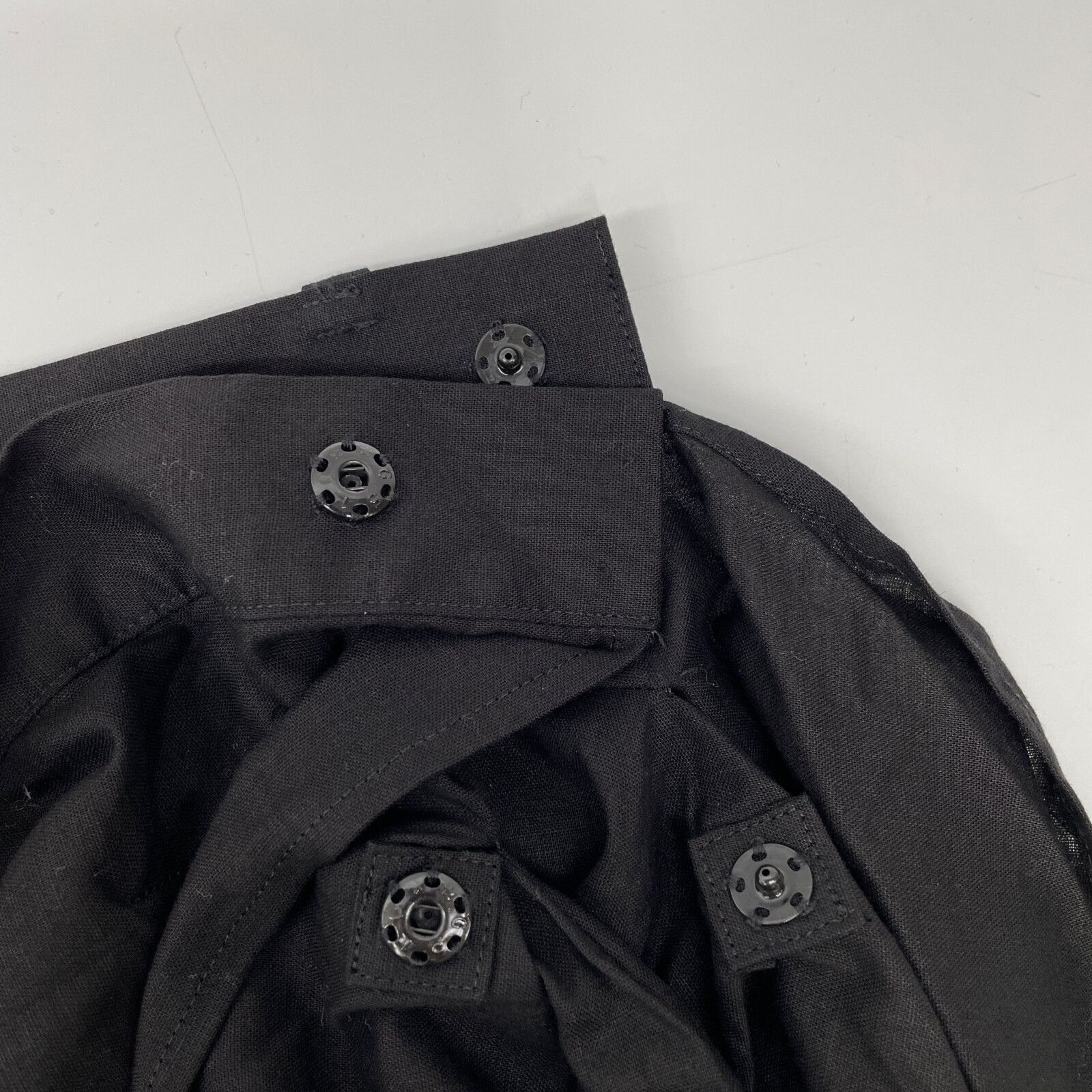 Yohji Yamamoto ヨウジヤマモト 23SS FZ-P08-301 ブラック Yohji Yamamoto ヨウジヤマモト 23SS FZ-P08-301 ブラック