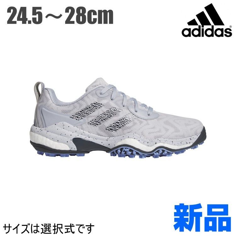 新品 【69ダッシュグレー】adidas アディダス ゴルフシューズ MDV41 コードカオス 25 [EE相当 靴ひも式 スパイクレス] （メンズ） - メルカリ