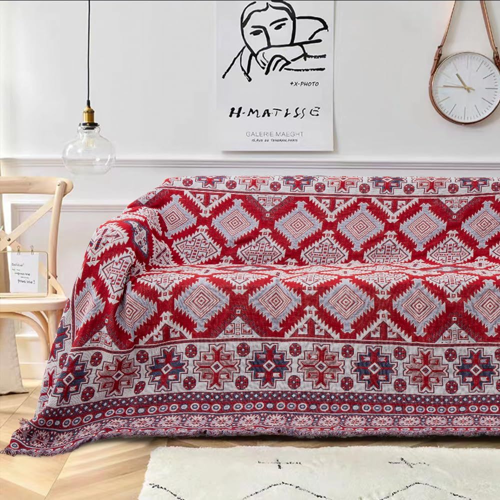 【在庫処分】ソファーカバー リバーシブル 北欧 ブランケット マルチカバー マルチカバー 長方形 大判 多機能 CHOZAN おしゃれ 四季通用（180*230cm） - メルカリ